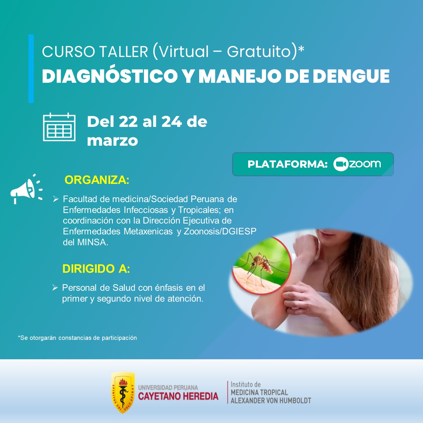 Curso de diagnóstico y tratamiento del dengue contó con mas de 5000 ...