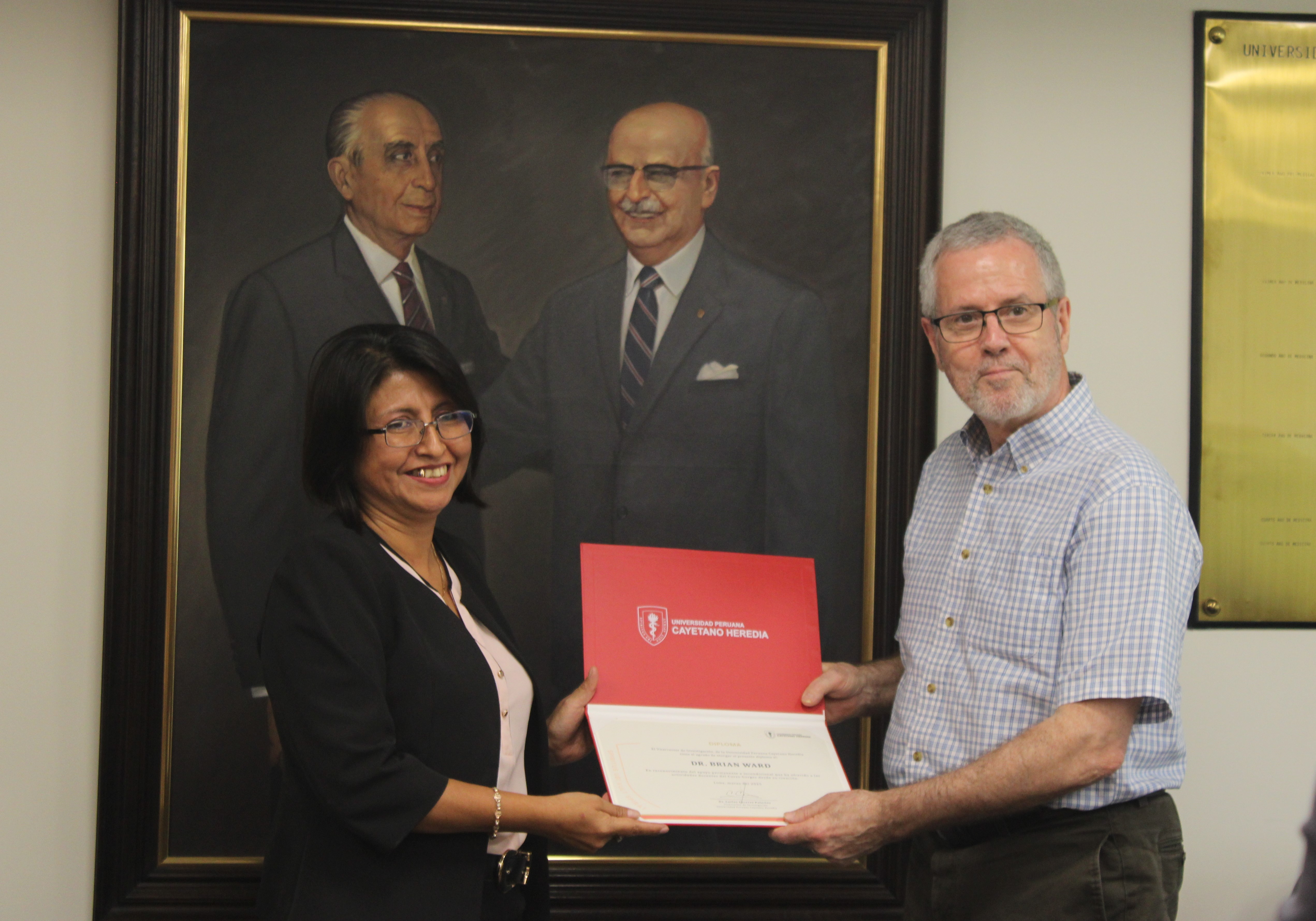 Dr. Brian Ward: Reconocimiento a su Trayectoria y Apoyo al Curso Gorgas ...